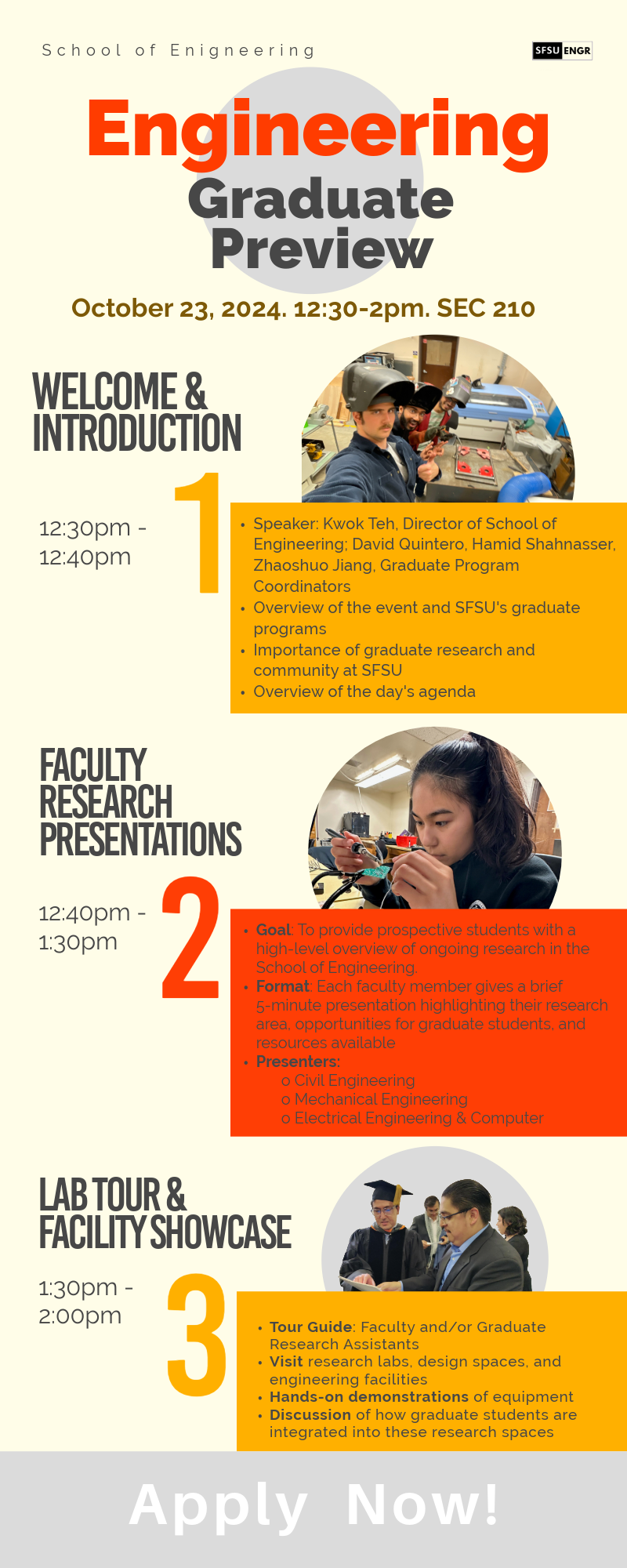 Graduate Preview, Fall 2024 | School of Engineering